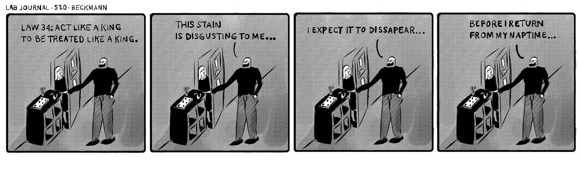 Lab Journal (Hand Drawn) Web Comic… | Stampede Press