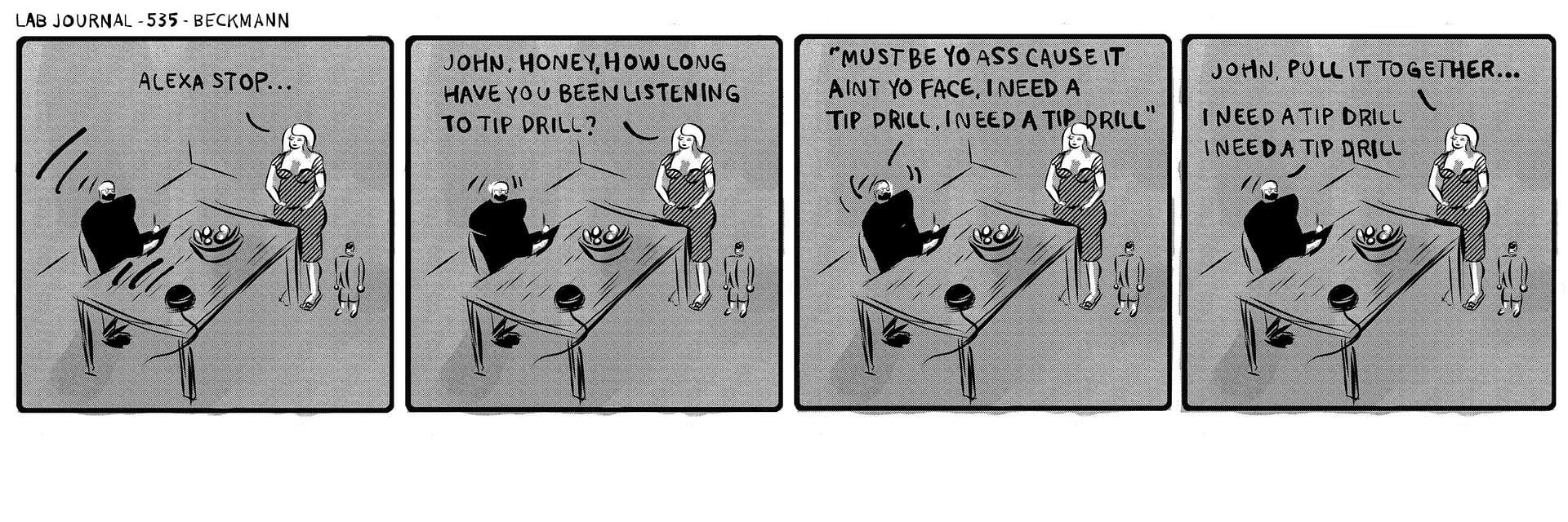 Lab Journal (Hand Drawn) Web Comic… | Stampede Press